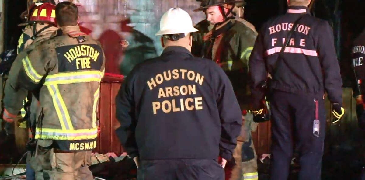 HFD says Northline home was set ablaze intentionally late Tuesday ...