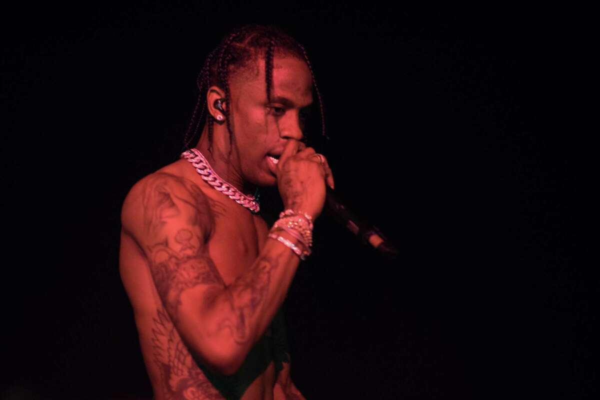 Video: Travis Scott surprises Houston fans with circus-themed ...
