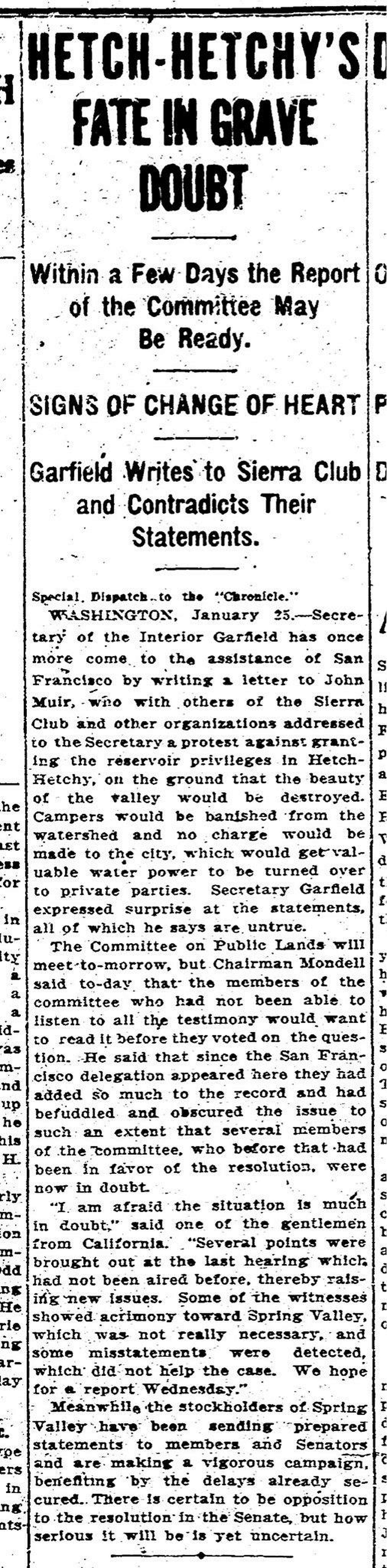 How Hetch Hetchy Valley’s natural beauty was sacrificed to quench SF’s ...