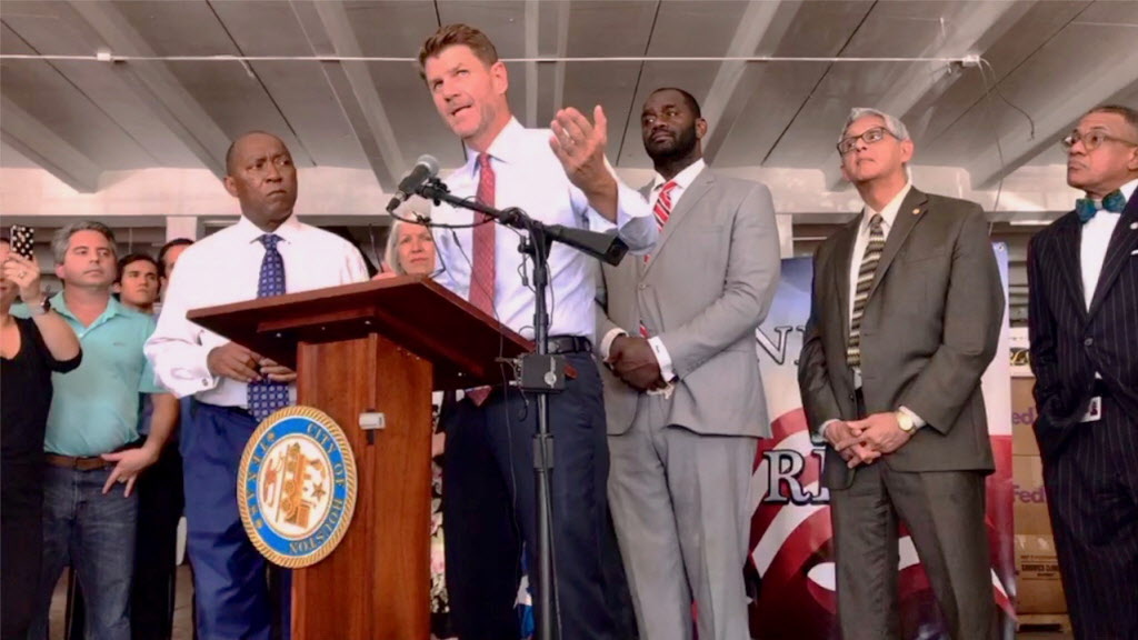 Relief group established after volunteer rides into storm