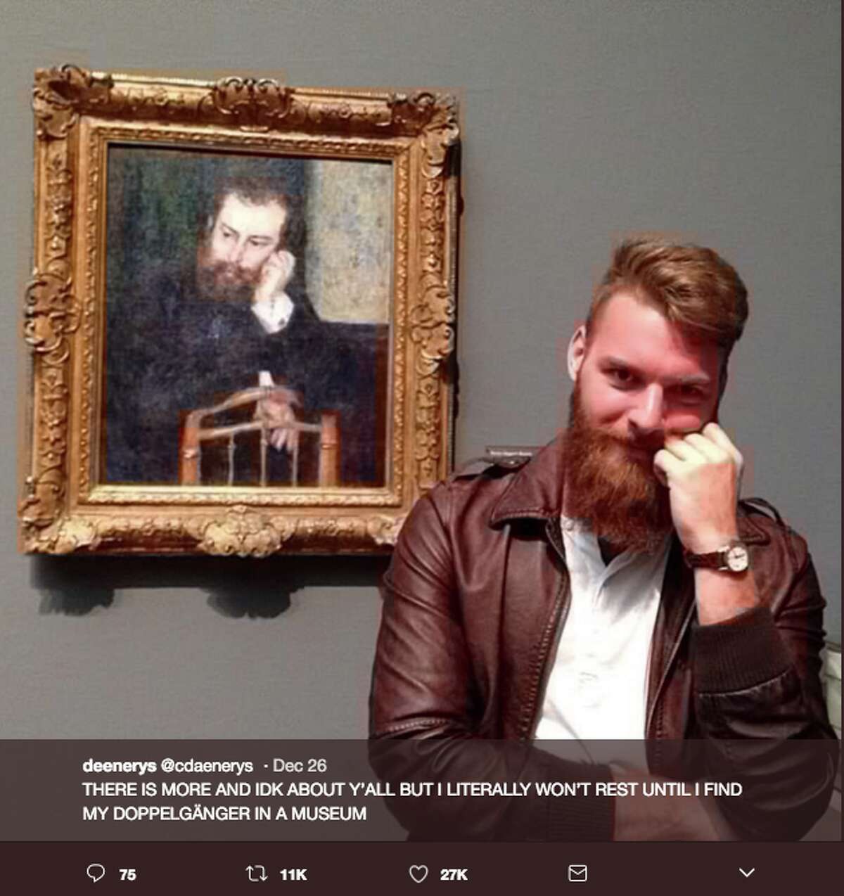 People found their doppelgangers in art museums and the results are ...