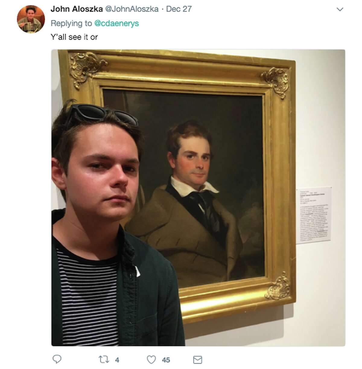 People found their doppelgangers in art museums and the results are ...