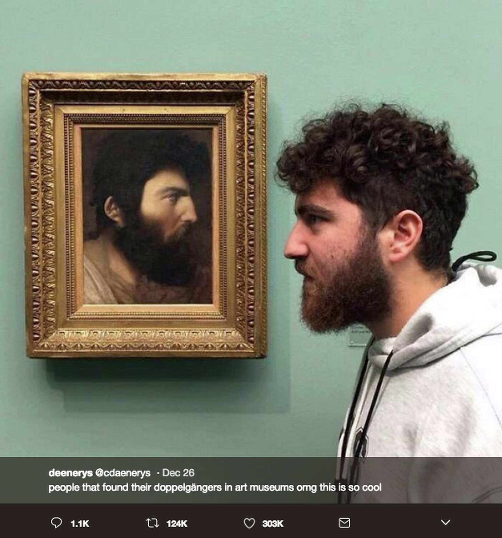 People found their doppelgangers in art museums and the results are ...