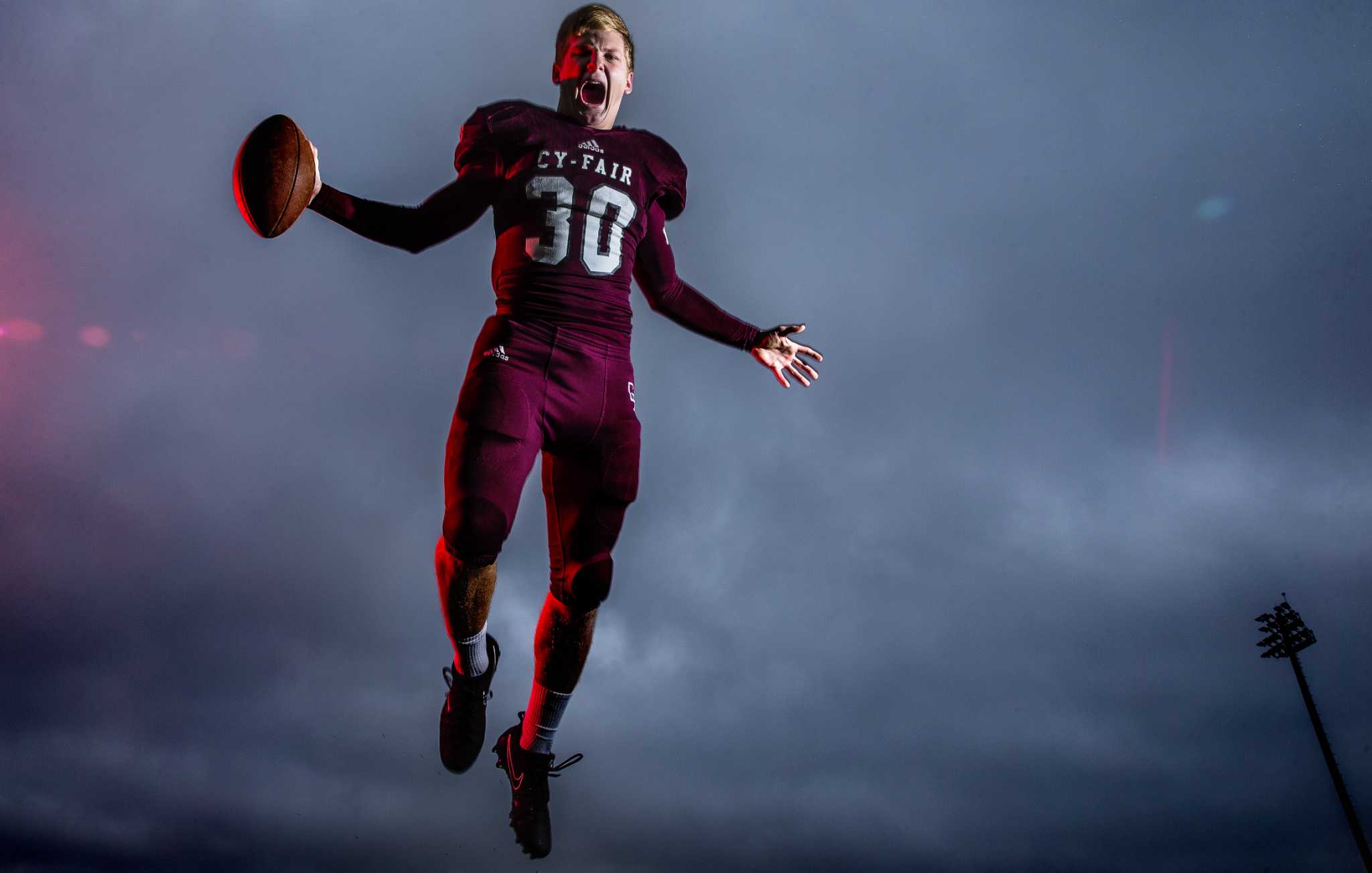 Cy-Fair LB Patrick Atkinson is Chronicle's Defensive Player of Year