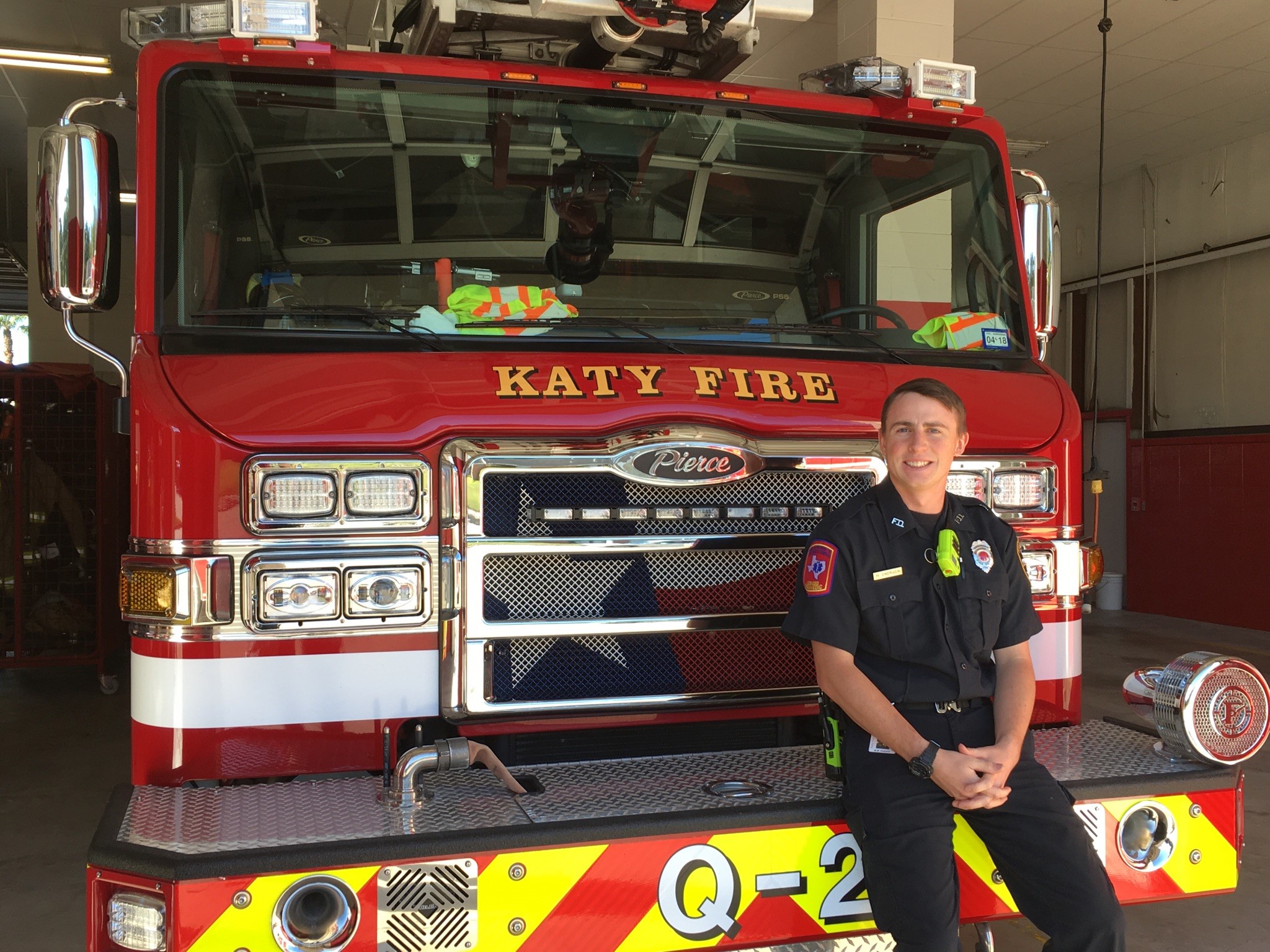 Firefighter follows family tradition
