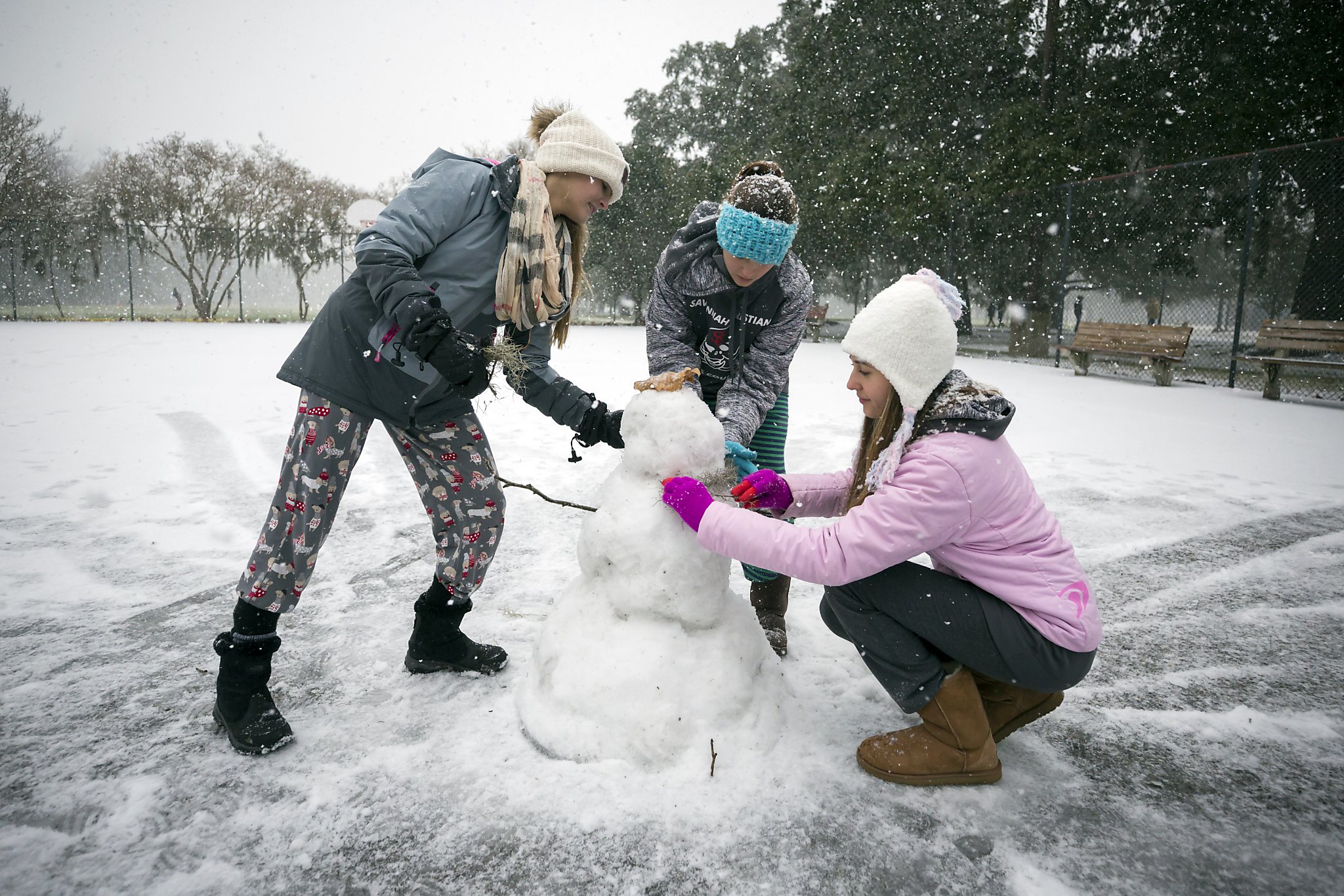 Florida sees first snow in decades as storm hits the South