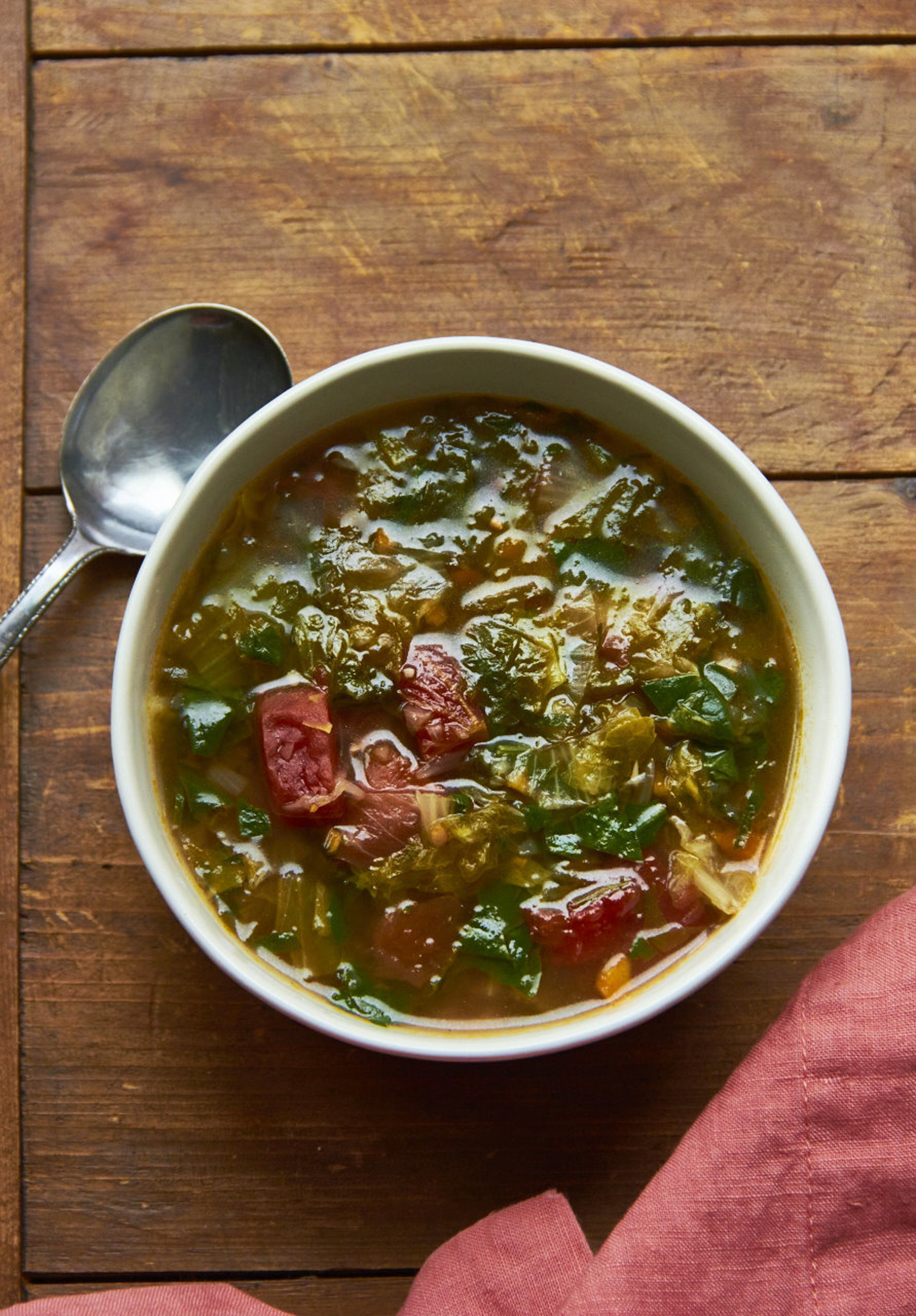 Recipe: Escarole and Spinach Soup to warm, cleanse