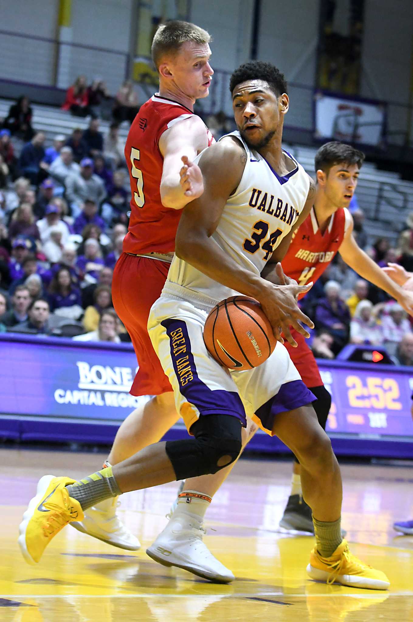 UAlbany senior Alex Foster will get first exposure to Vermont rivalry
