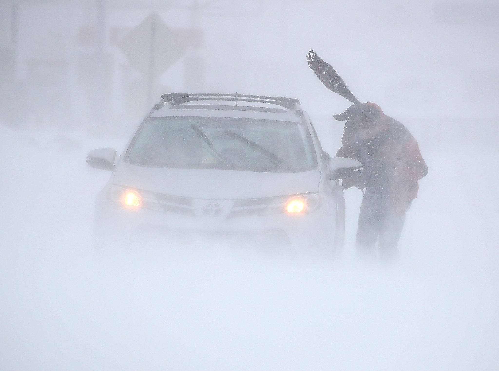 Insane photos of Bomb Cyclone shows snow, flooding
