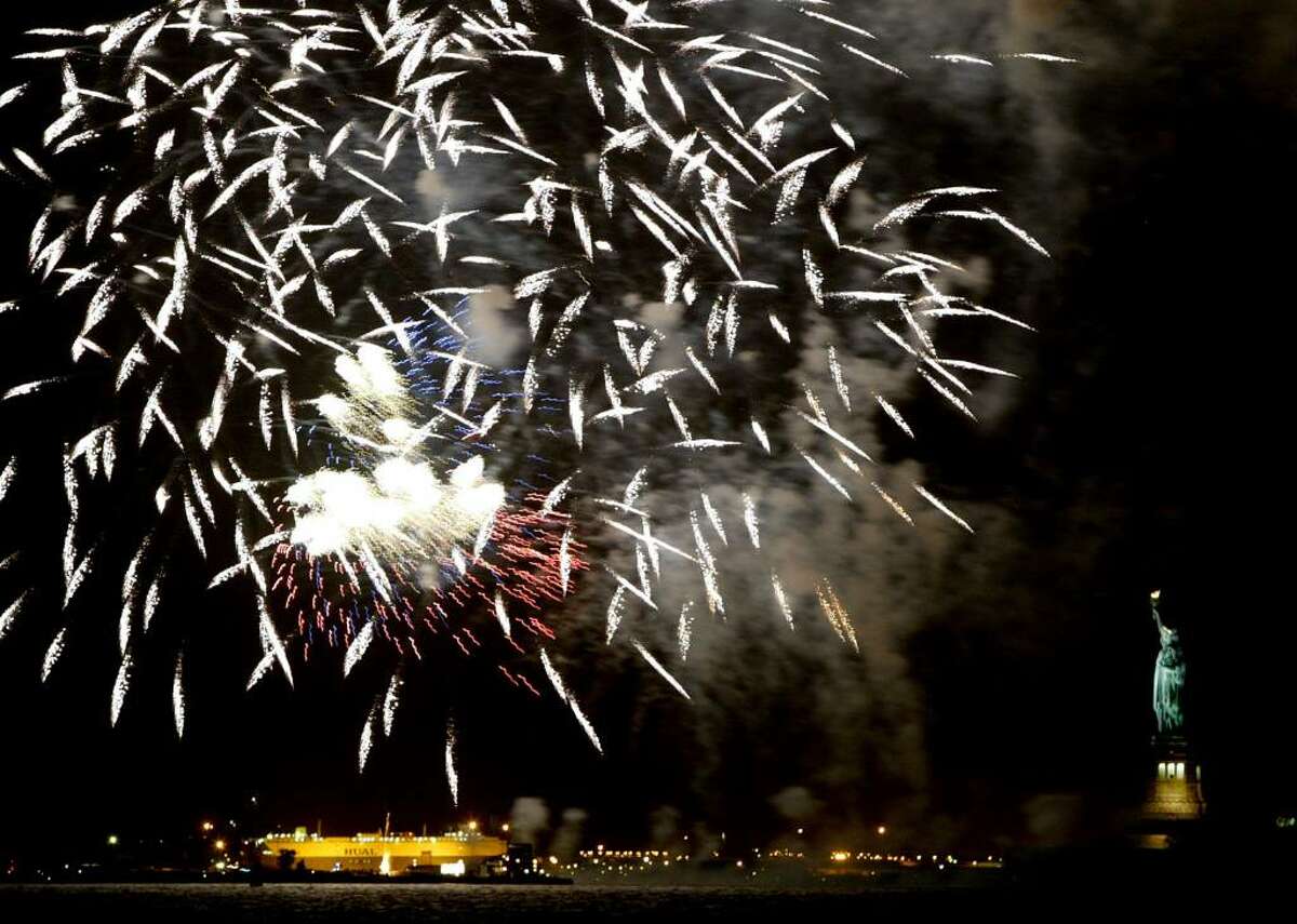 Fireworks shows around the area