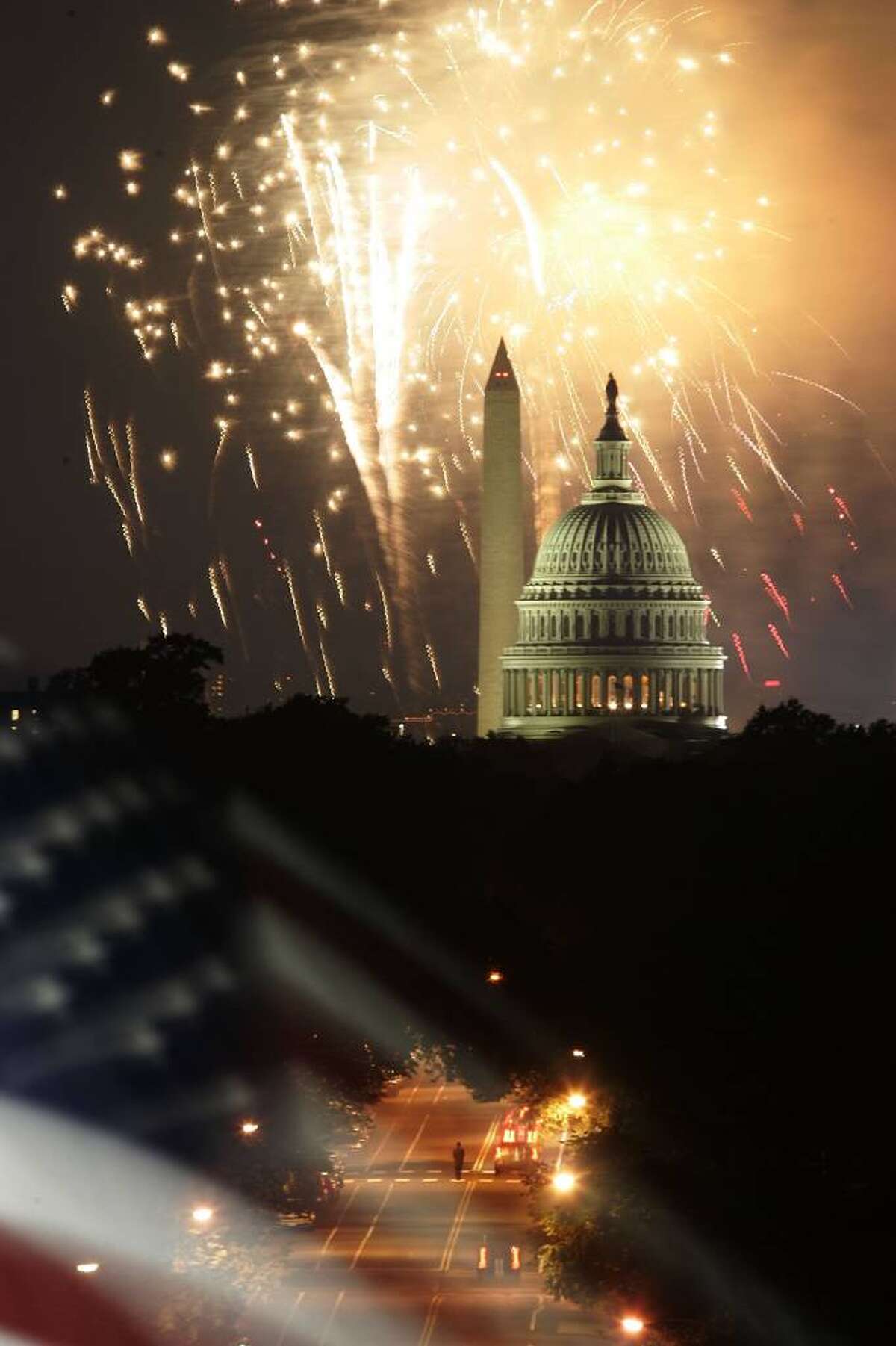 Fireworks shows around the area