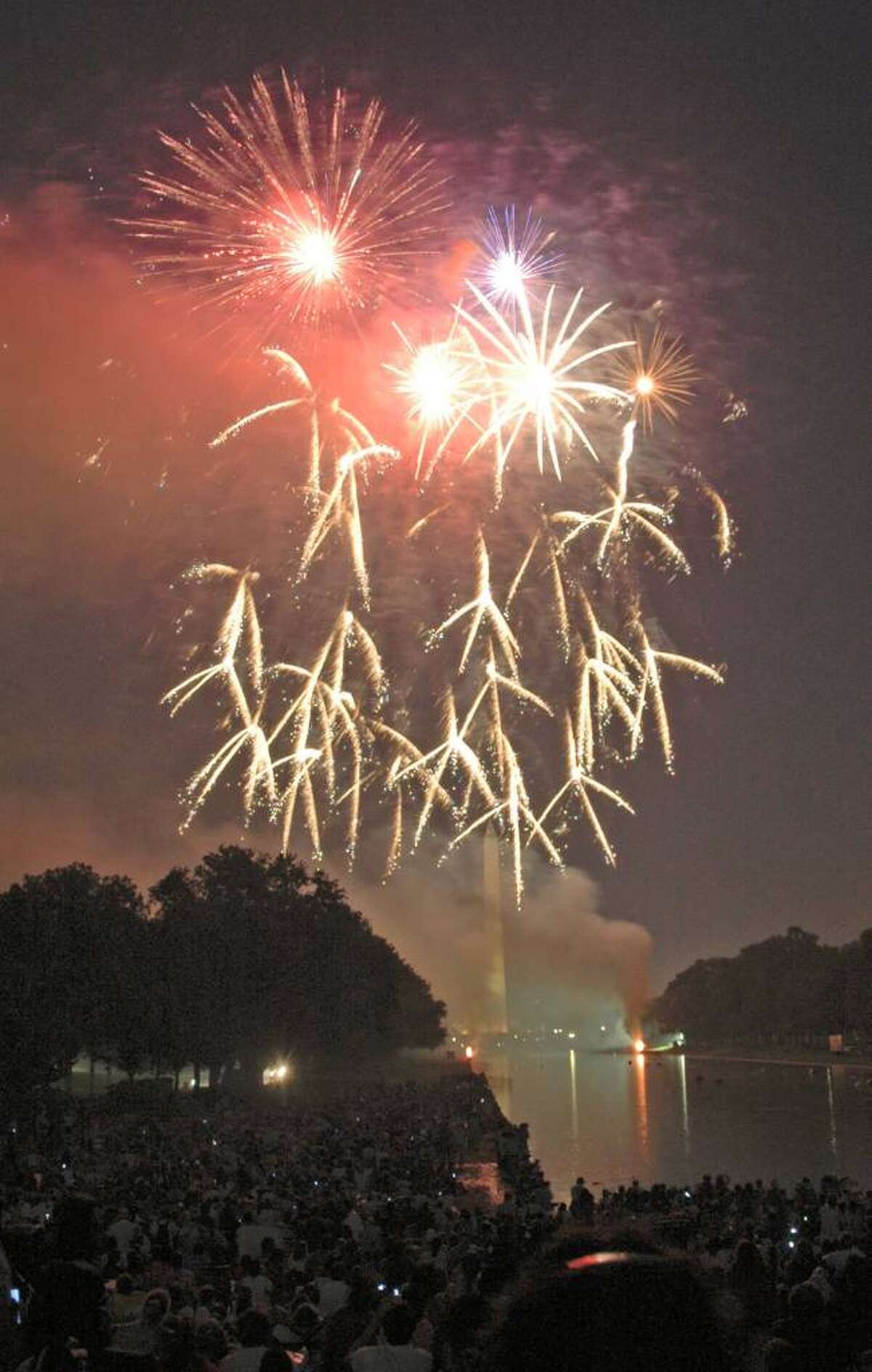 Fireworks shows around the area