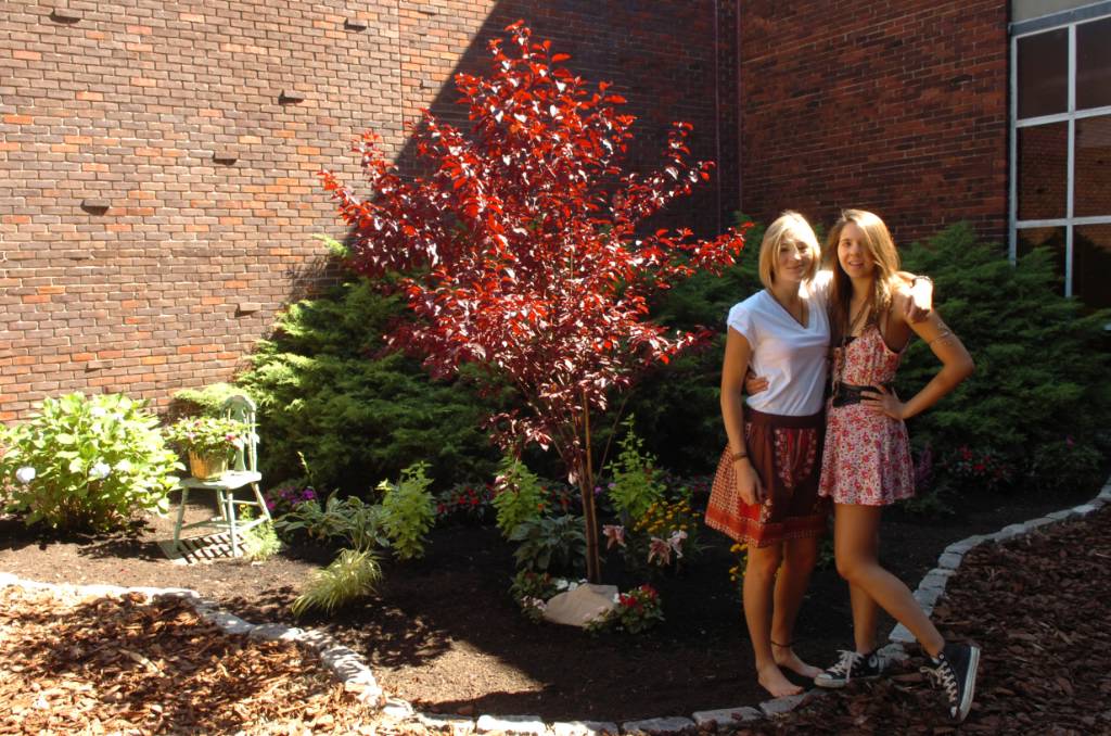 GHS graduate gives school the gift of green