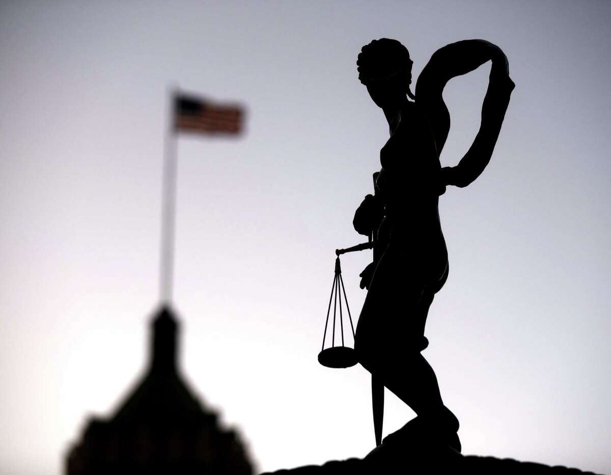 Lady Justice shines bright again at Bexar County Courthouse