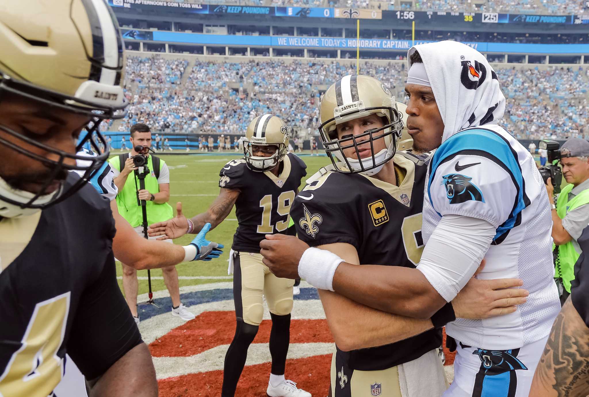 NFL: Saints-Panthers rivalry becomes a trilogy in the playoffs