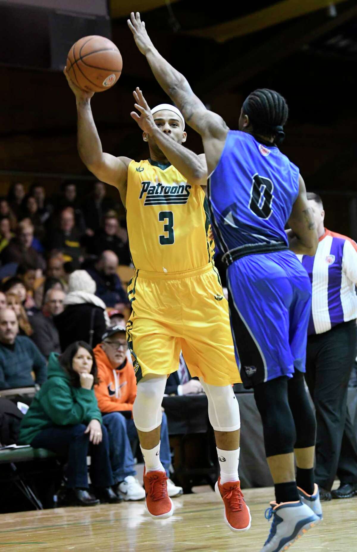 Albany Patroons win in return to Washington Avenue Armory