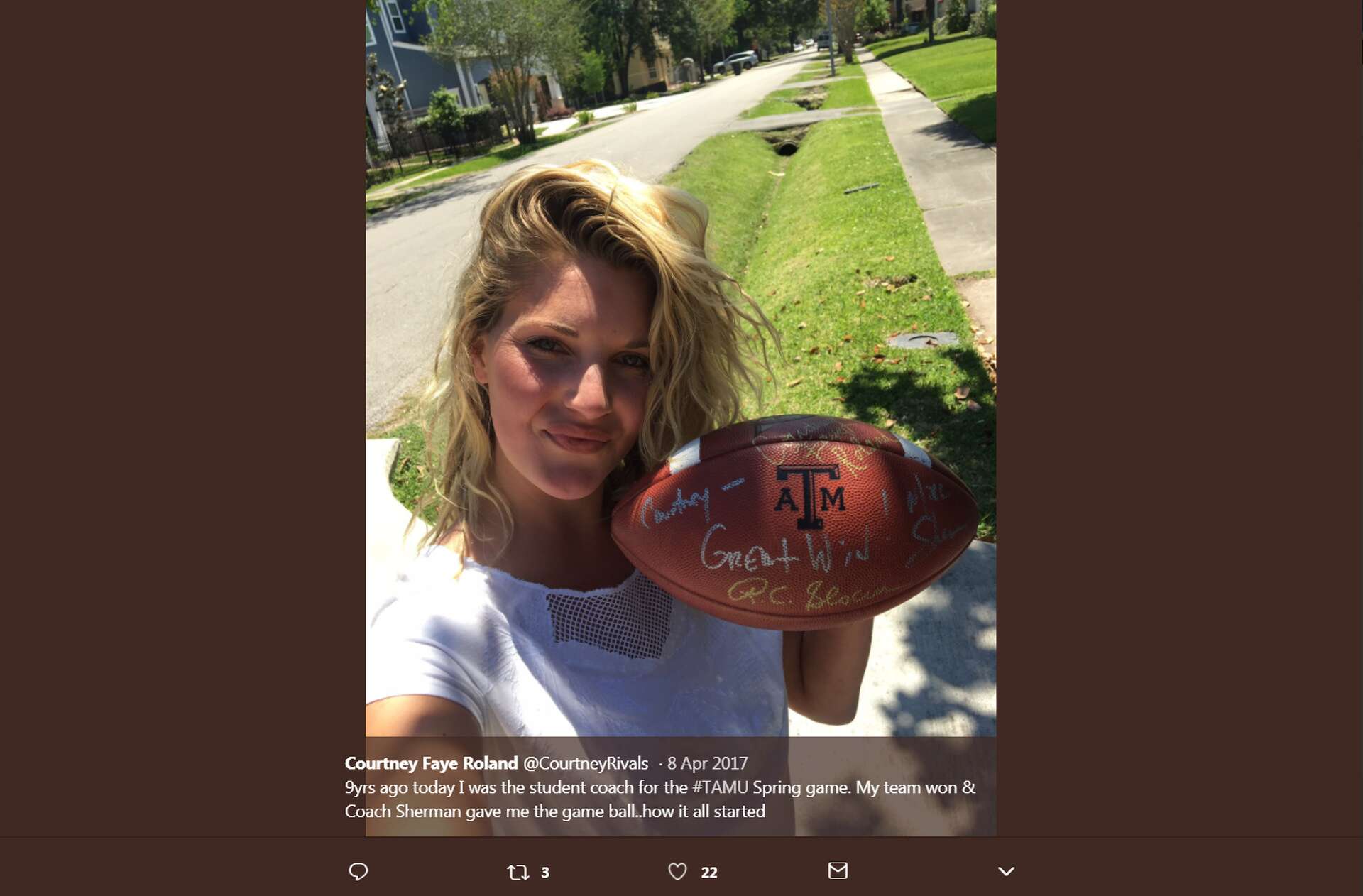 Sports reporter Courtney Roland found safe near Houston Galleria after ...