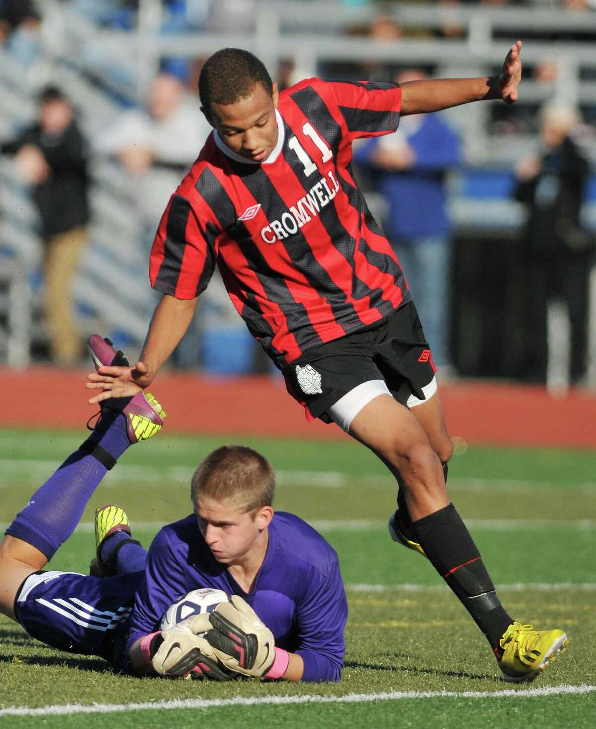 Pictures: Cromwell and Portland High Schools State Soccer Champions