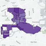 Five maps illustrate Houston's racial-ethnic breakdown by neighborhood ...