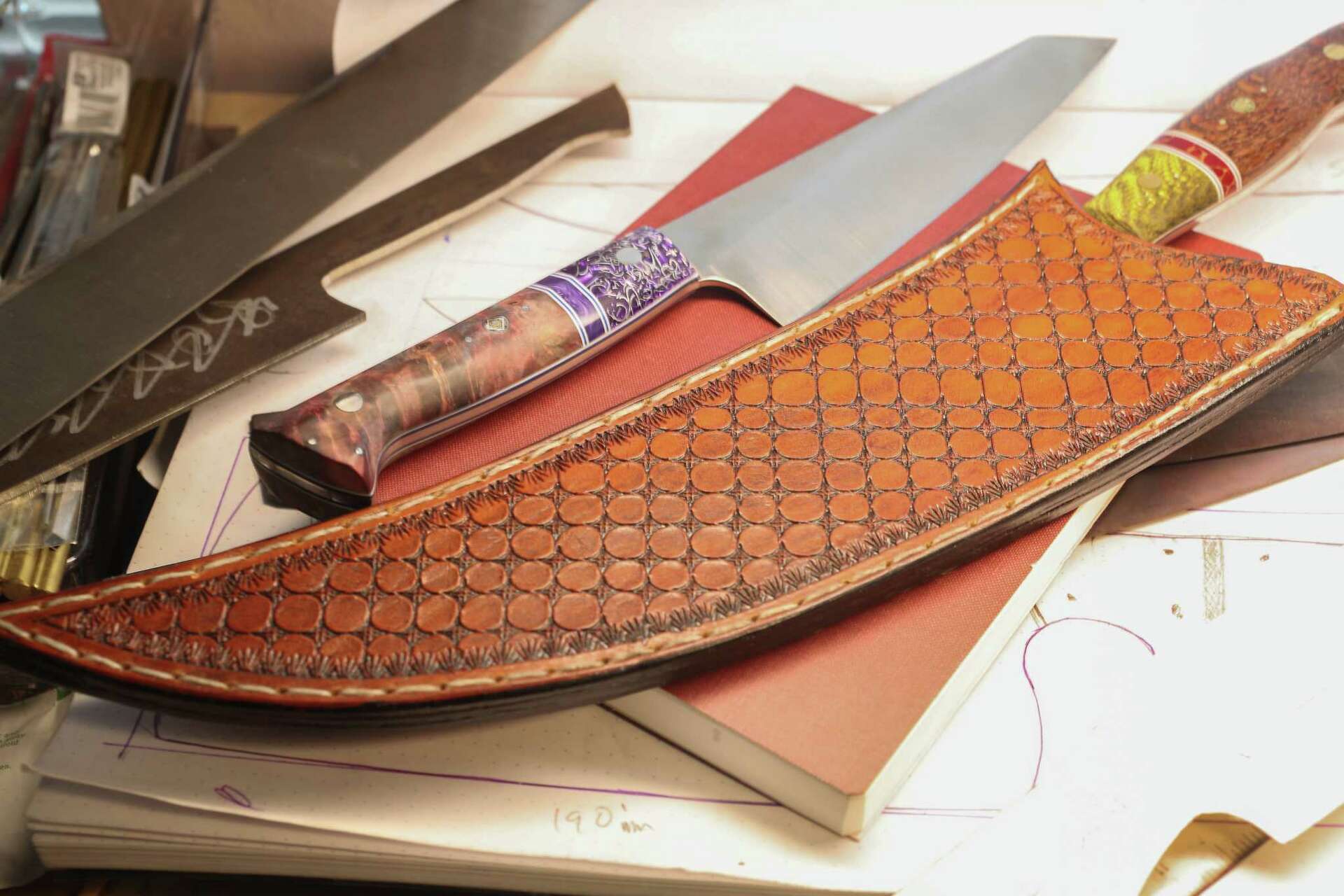 Craftsman knifemaker shines in the morgue and kitchen both