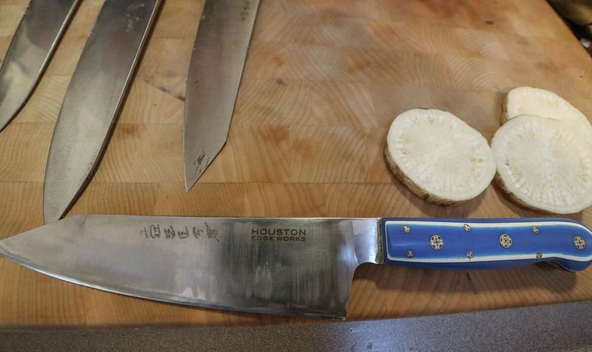 Craftsman knifemaker shines in the morgue and kitchen both