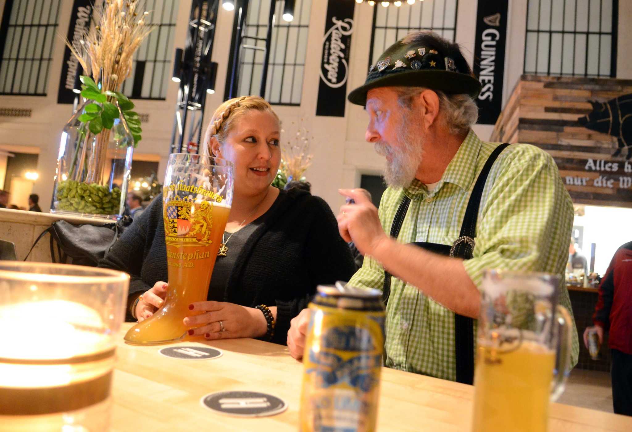 Prost! New beer garden opens in downtown Bridgeport
