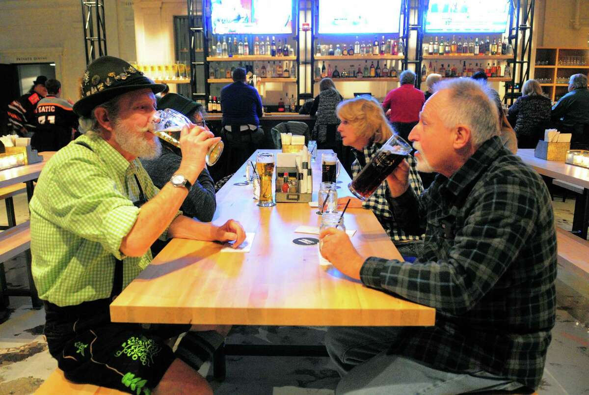 Prost! New beer garden opens in downtown Bridgeport