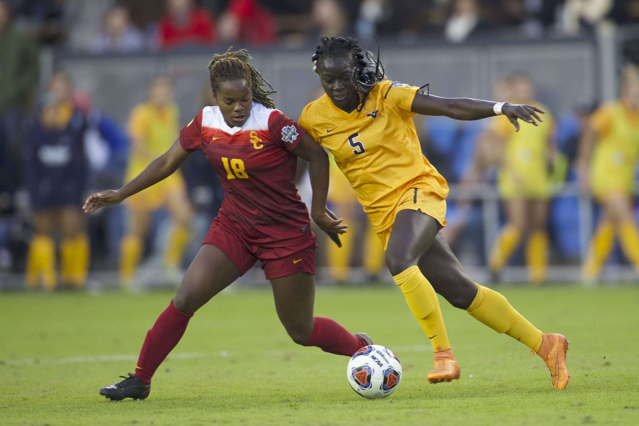Houston native Michaela Abam to weigh options after NWSL draft