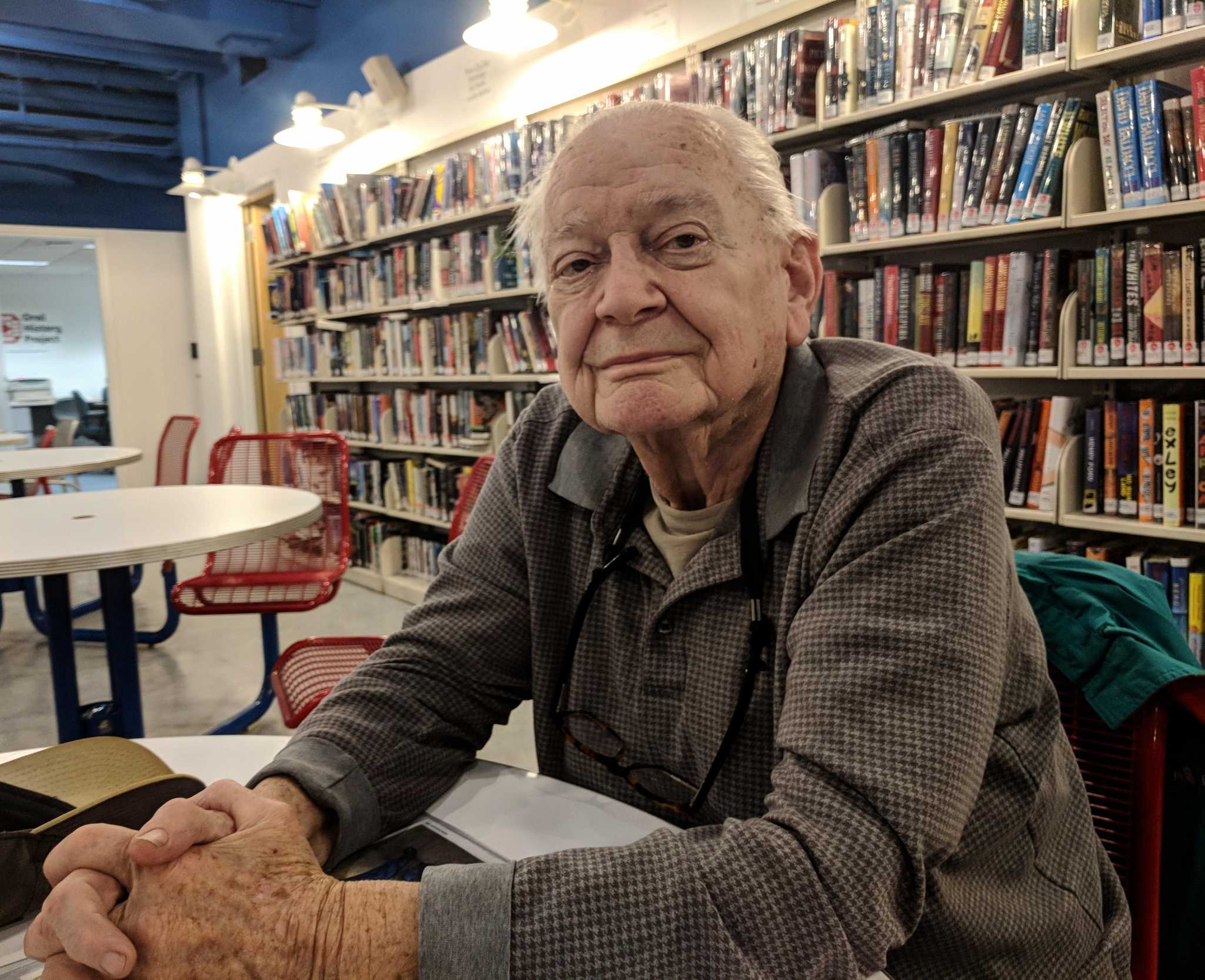 Words from the wise: Dean Goss helped build many of the town’s schools