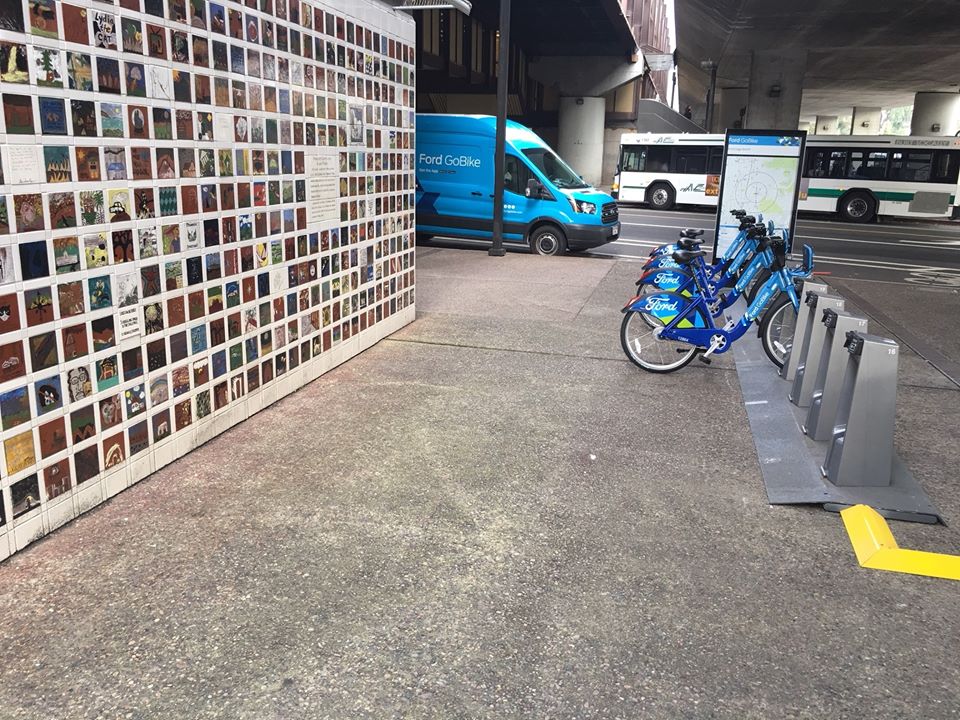 Rockridge residents angered by Ford GoBike station placed near Oakland ...