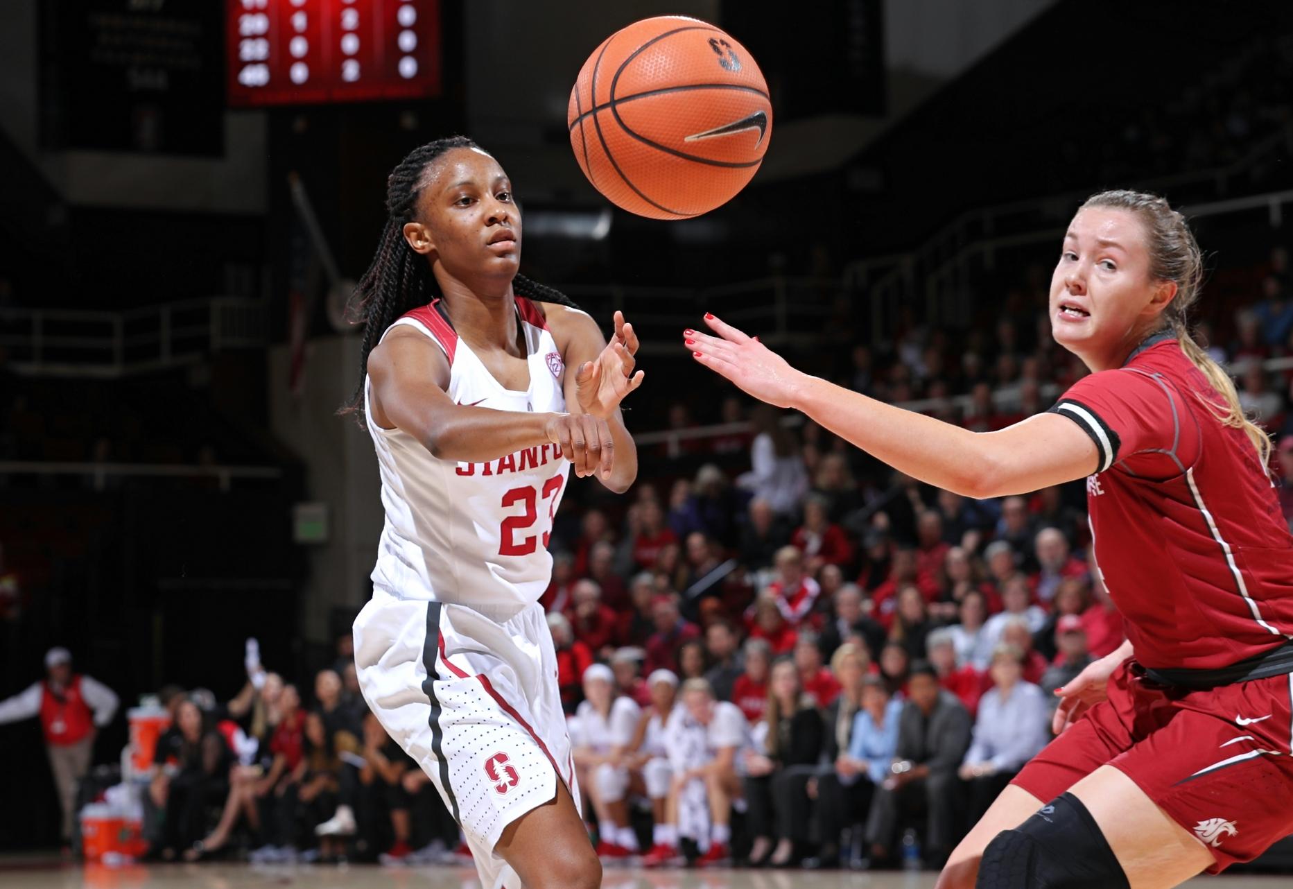 Stanford women improve to 63-0 against Washington State