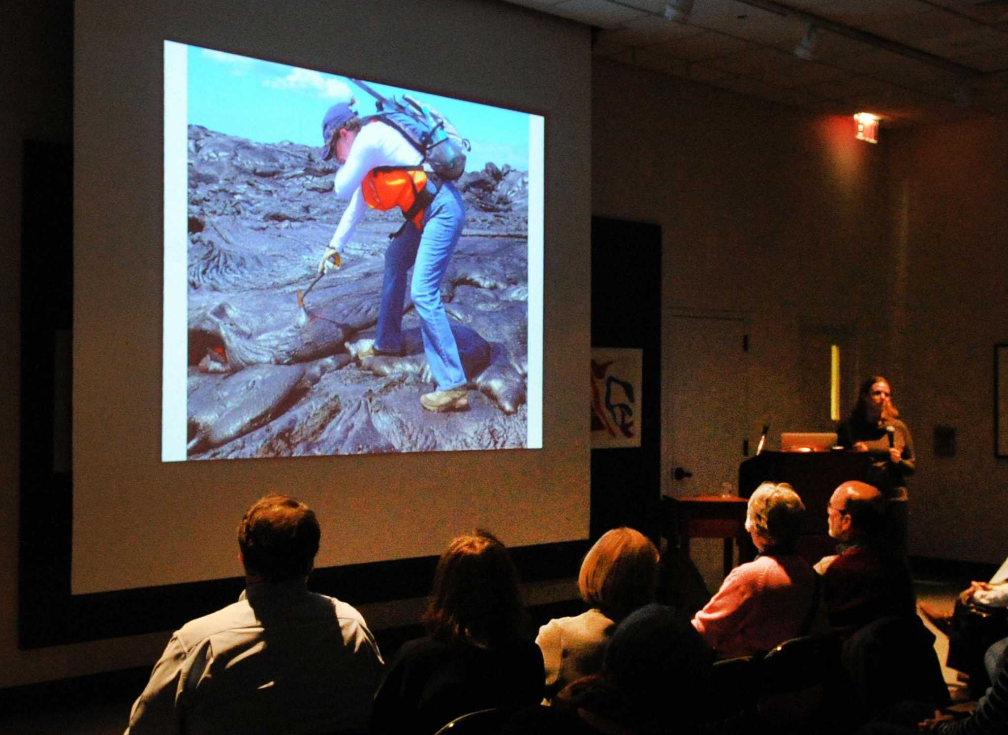 Volcano expert visits the Bruce