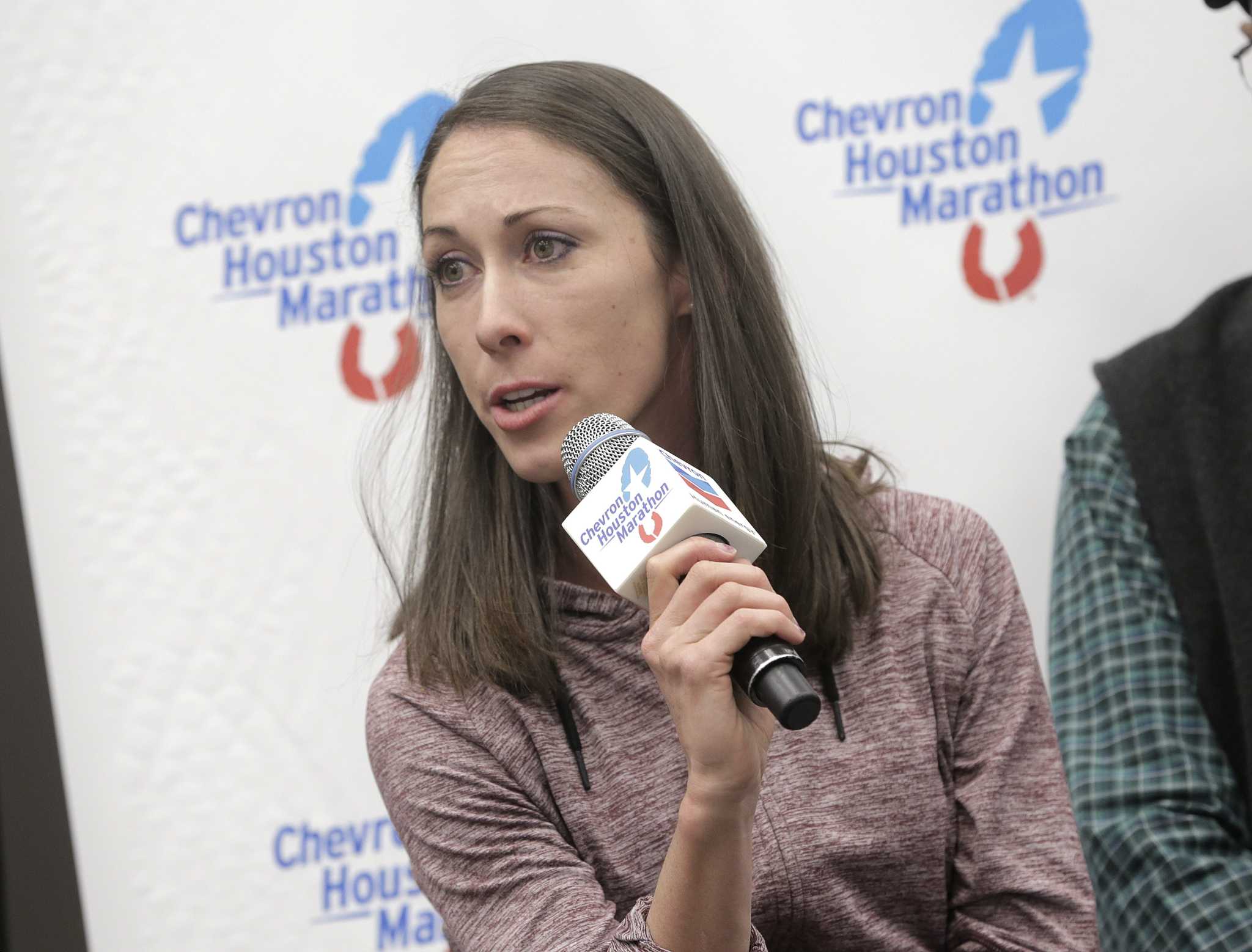 Sarah Crouch is American woman at Chevron Houston Marathon