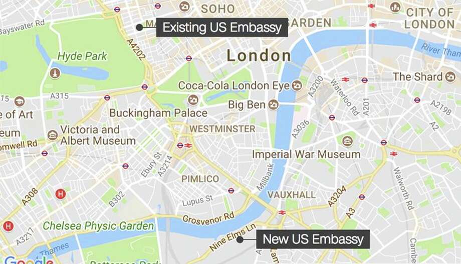 Former US Embassy in London to become luxury Rosewood Hotel - SFGate
