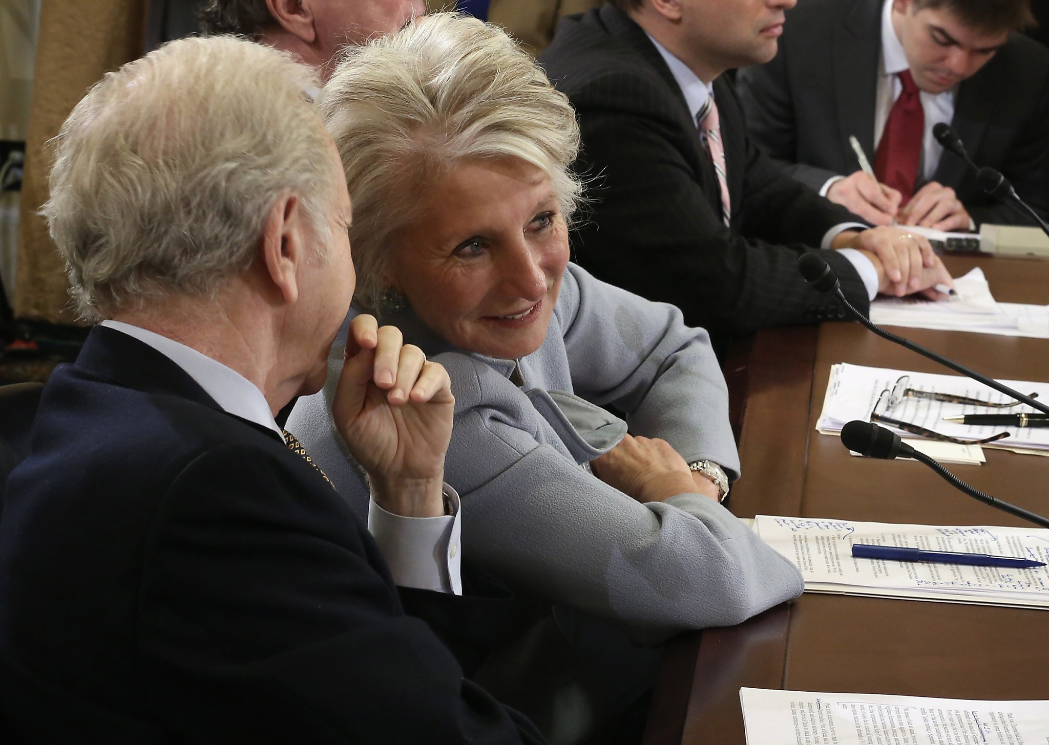 How ex-congresswoman helped squelch reports of secret government ...