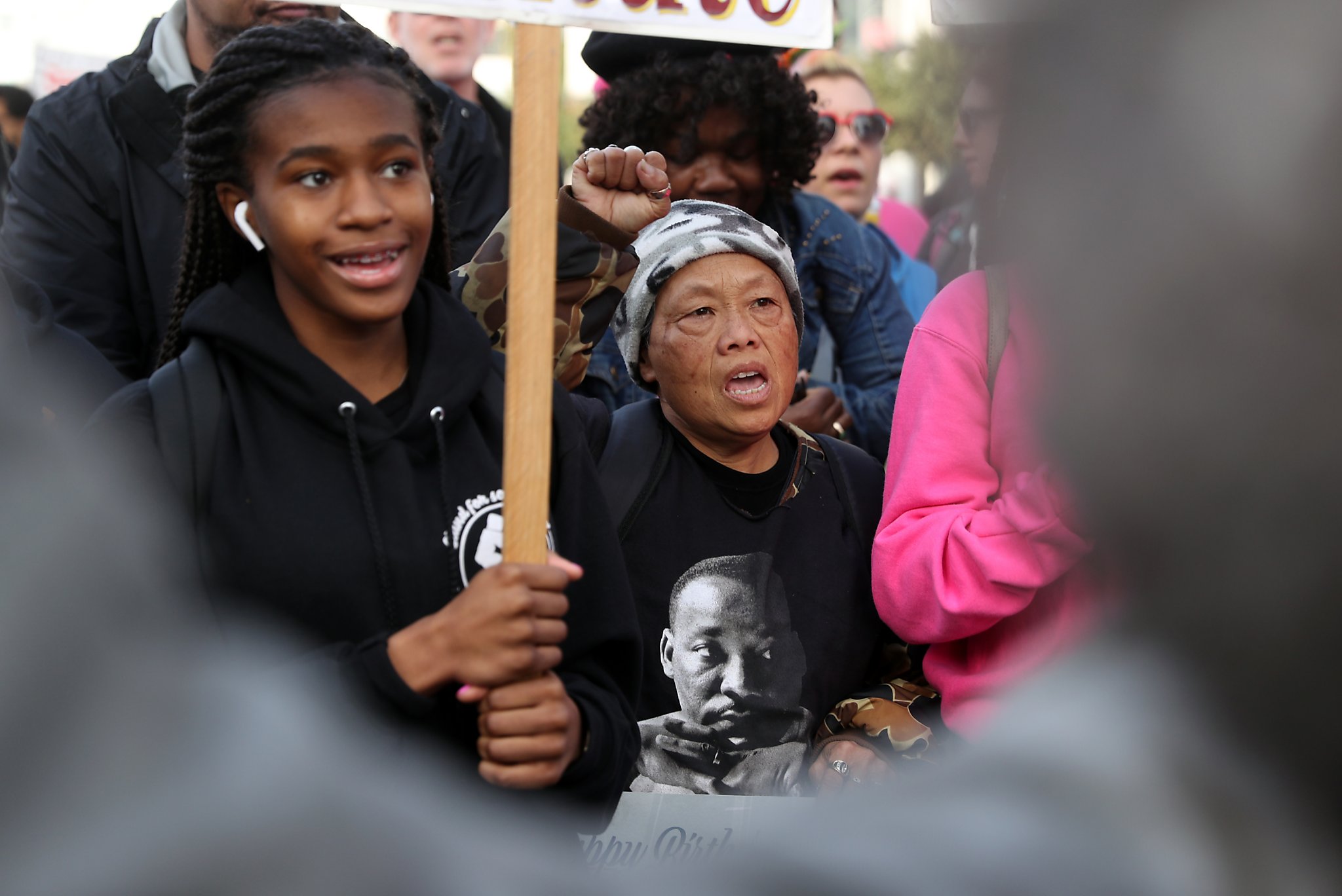 King Day march in SF unites generations in name of civil rights icon