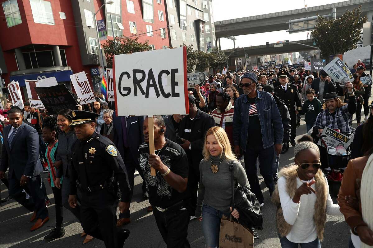 King Day march in SF unites generations in name of civil rights icon