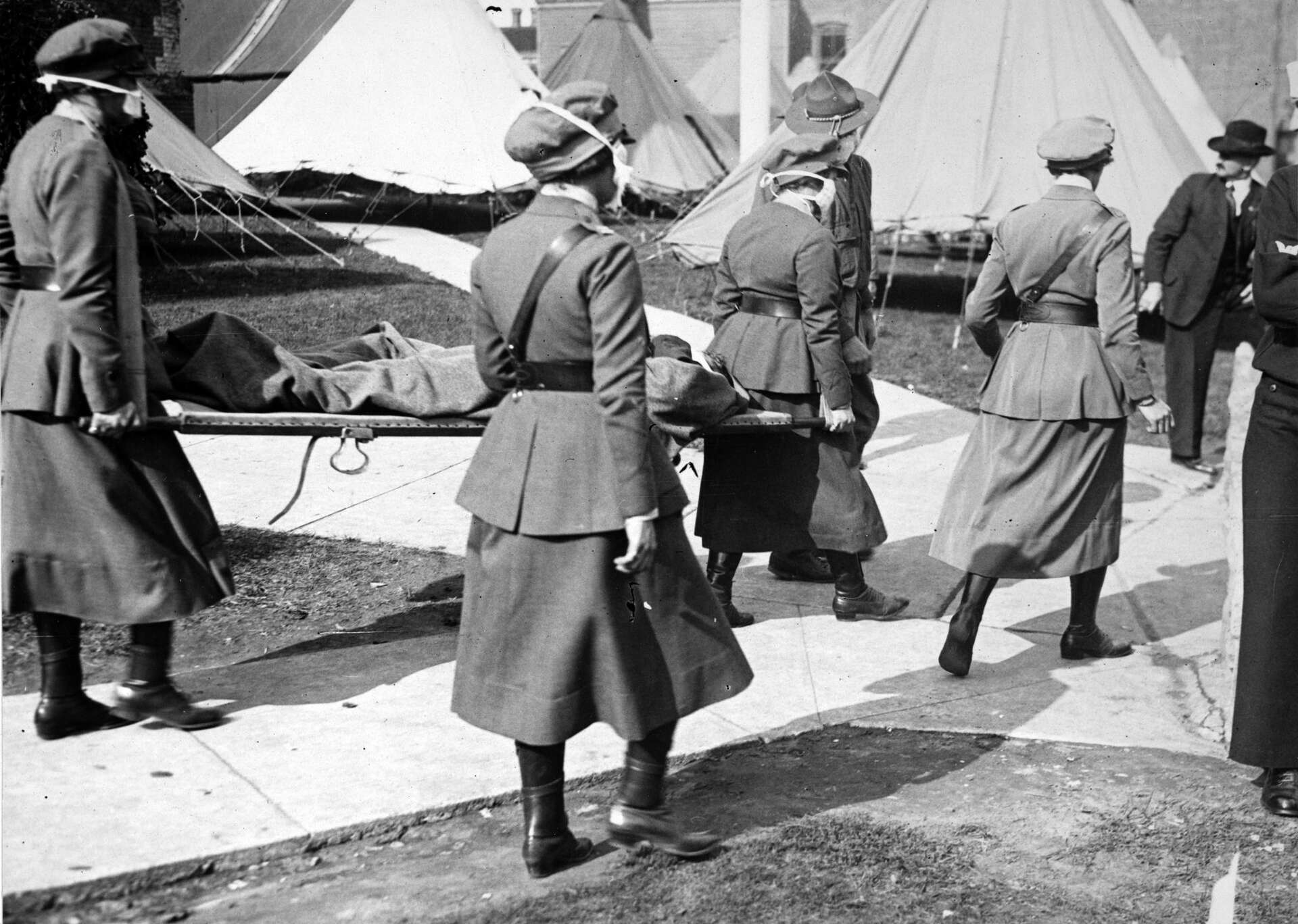 Photos: What the flu looked like 100 years ago