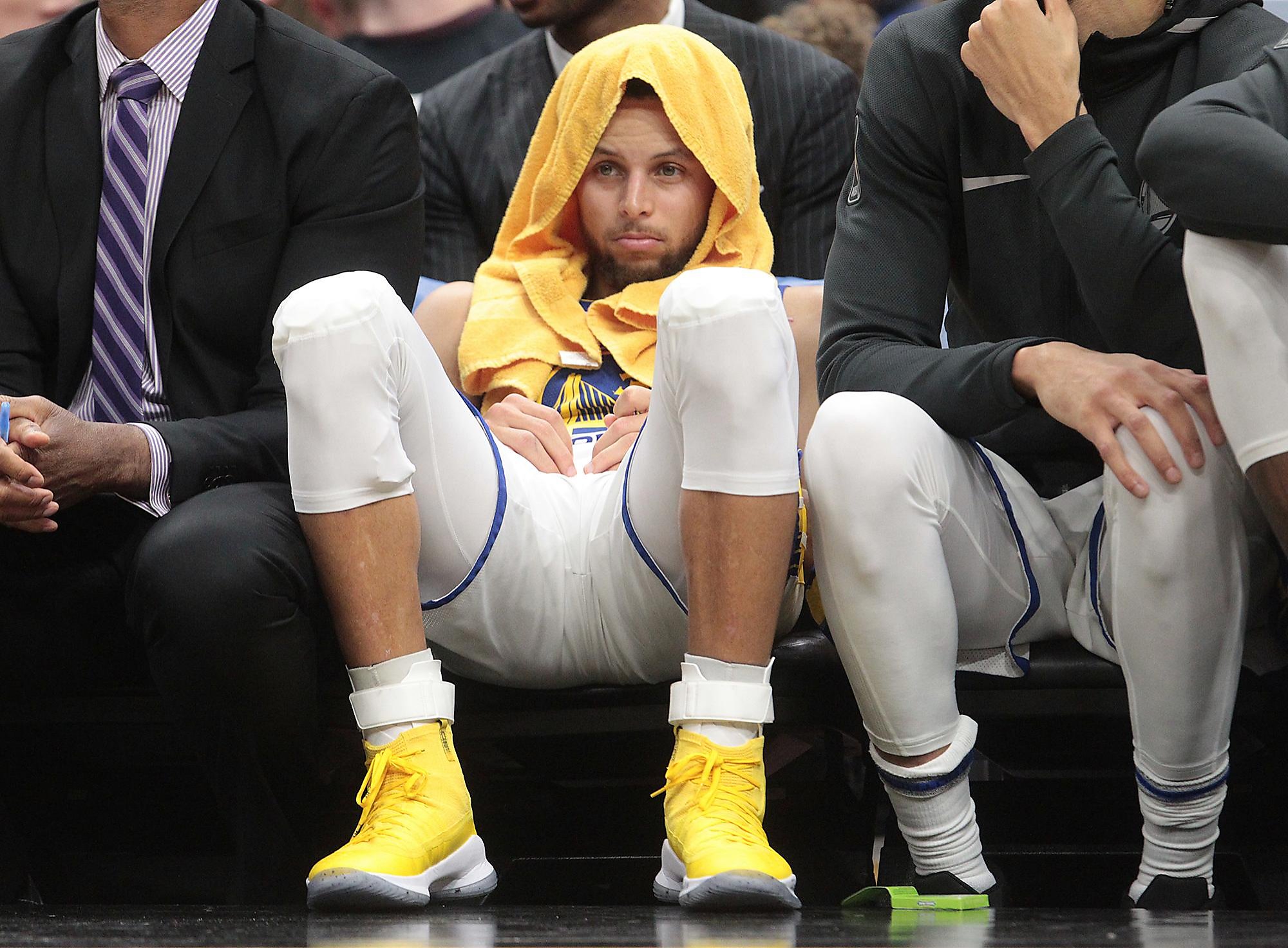 The Warriors had to take freezing cold showers in the Cleveland locker room