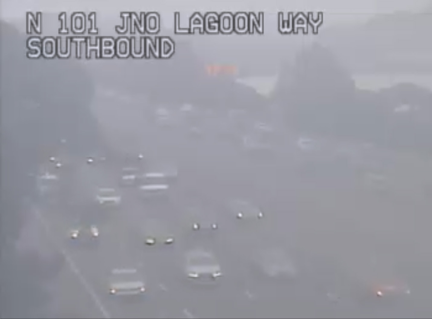 Traffic slowed by fog, accidents around the Bay Area