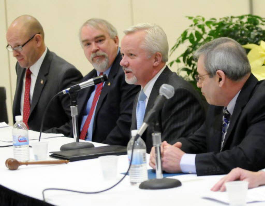 Local officials take their oaths
