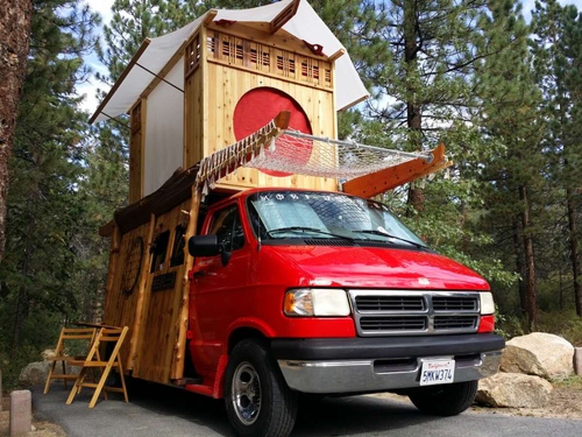 Tiny homes go mobile with Calif. designer’s extravagant car-top creations