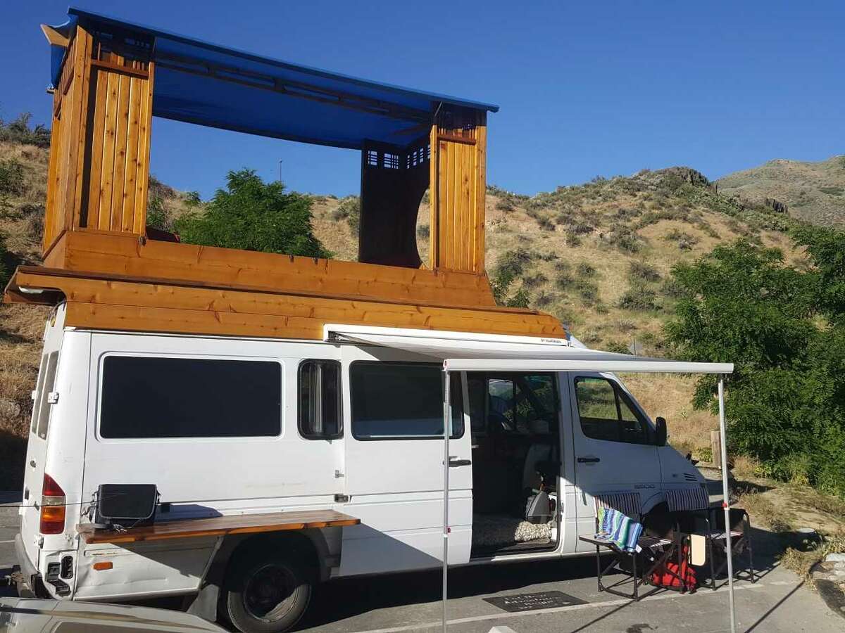 Tiny homes go mobile with Calif. designer’s extravagant car-top creations