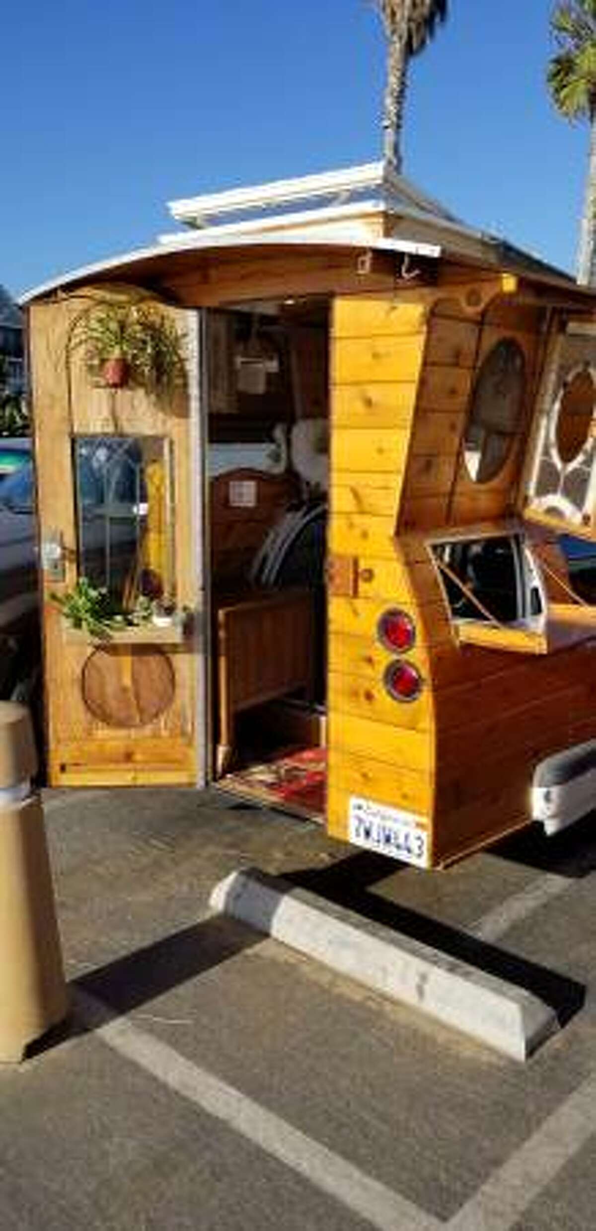 Tiny homes go mobile with Calif. designer’s extravagant car-top creations