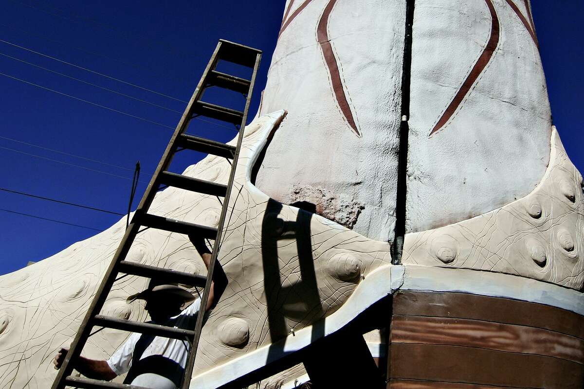 Iconic cowboy boots arrived at North Star Mall 43 years ago this week