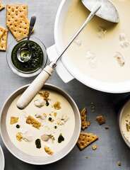 Recipe: East Coast Oyster Stew with Twice-Fried Saltines and Charred ...