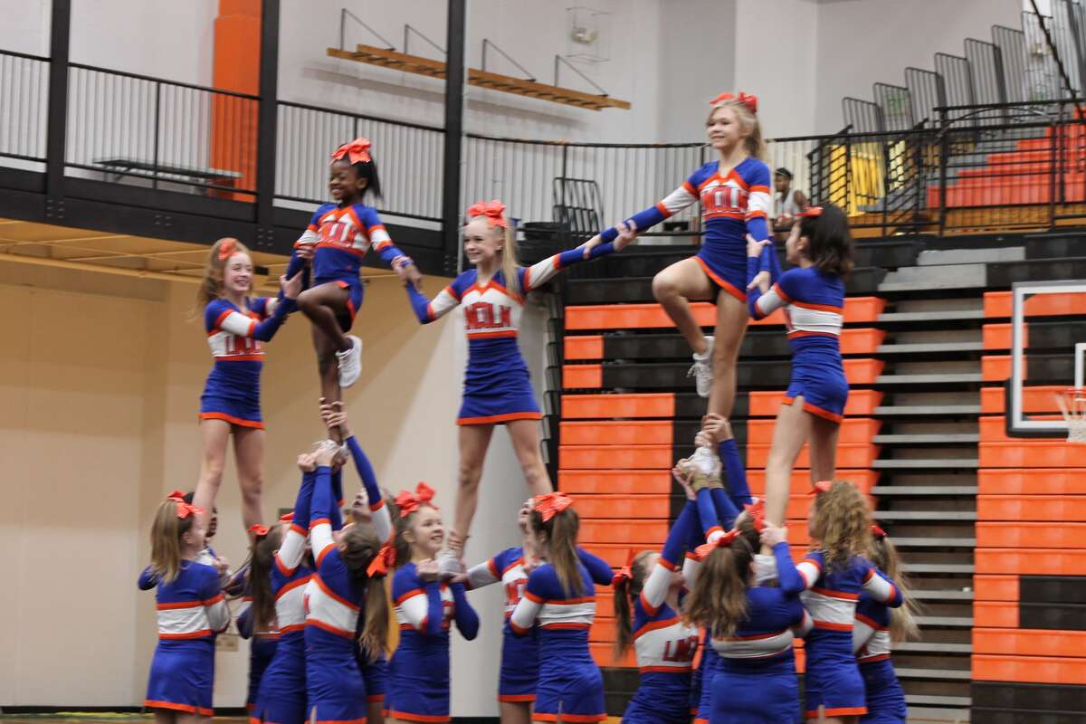 Cheerleading exhibition