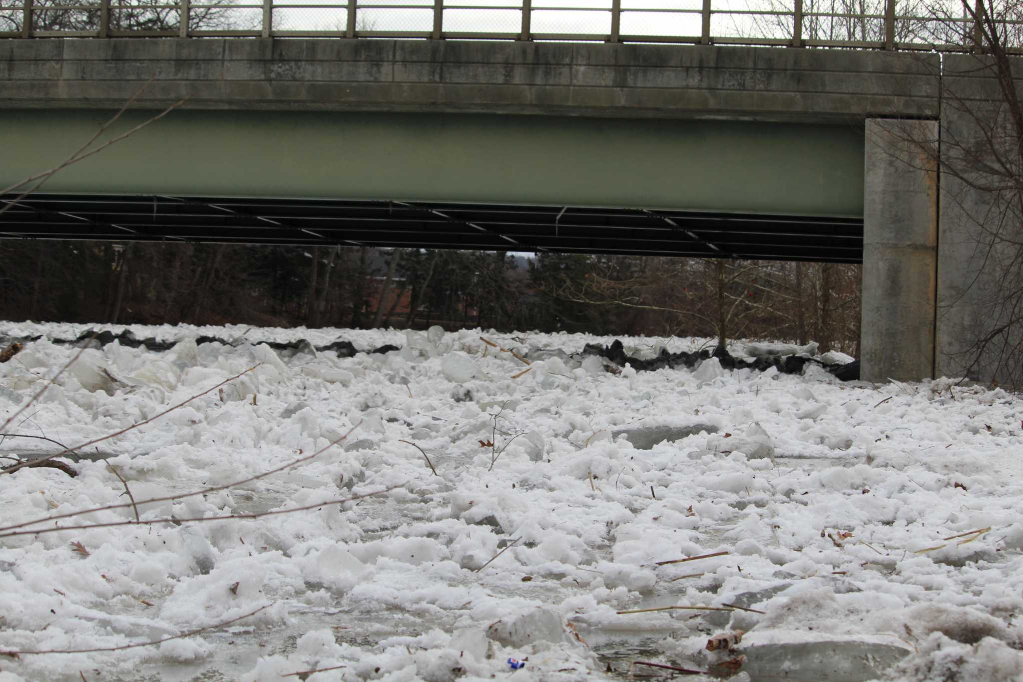 Kent ice dam no longer a threat, officials say