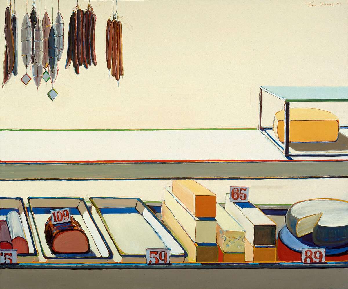 Wayne Thiebaud’s early works still confound