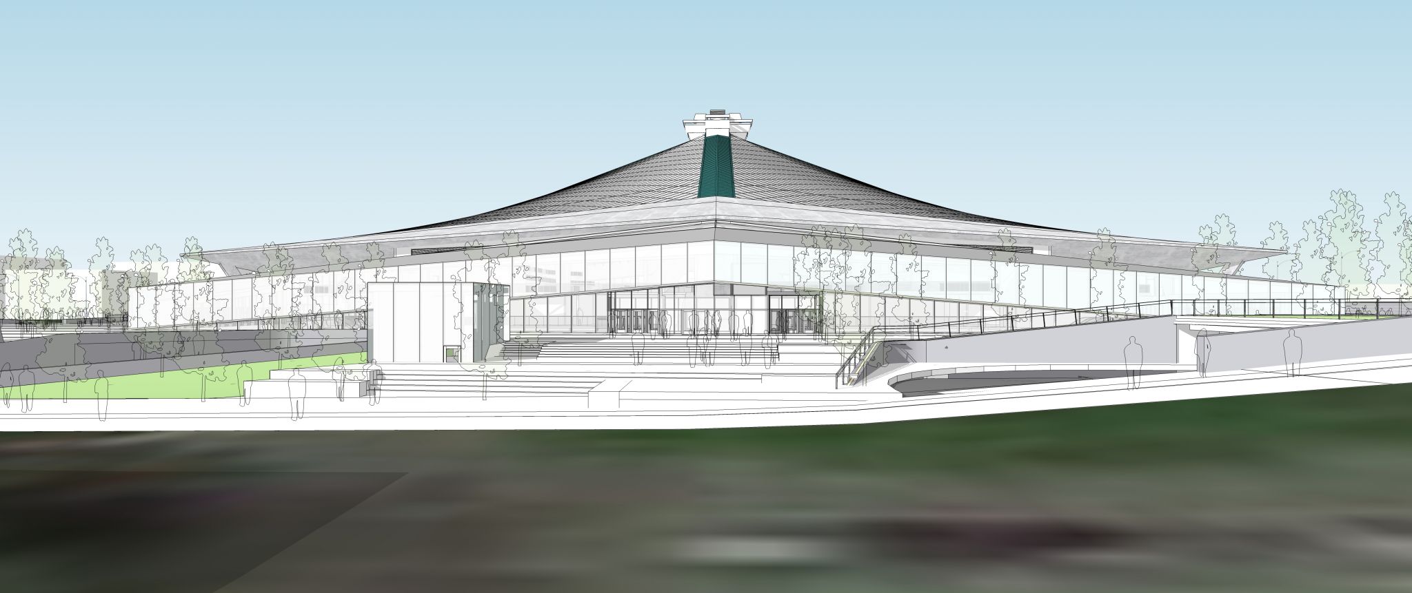 Oak View Group unveils tweaked KeyArena renovation design